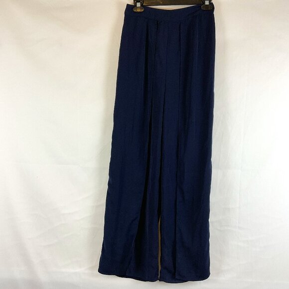 superdown | Pants & Jumpsuits | Super Down Pants S Navy Blue Wide Open ...